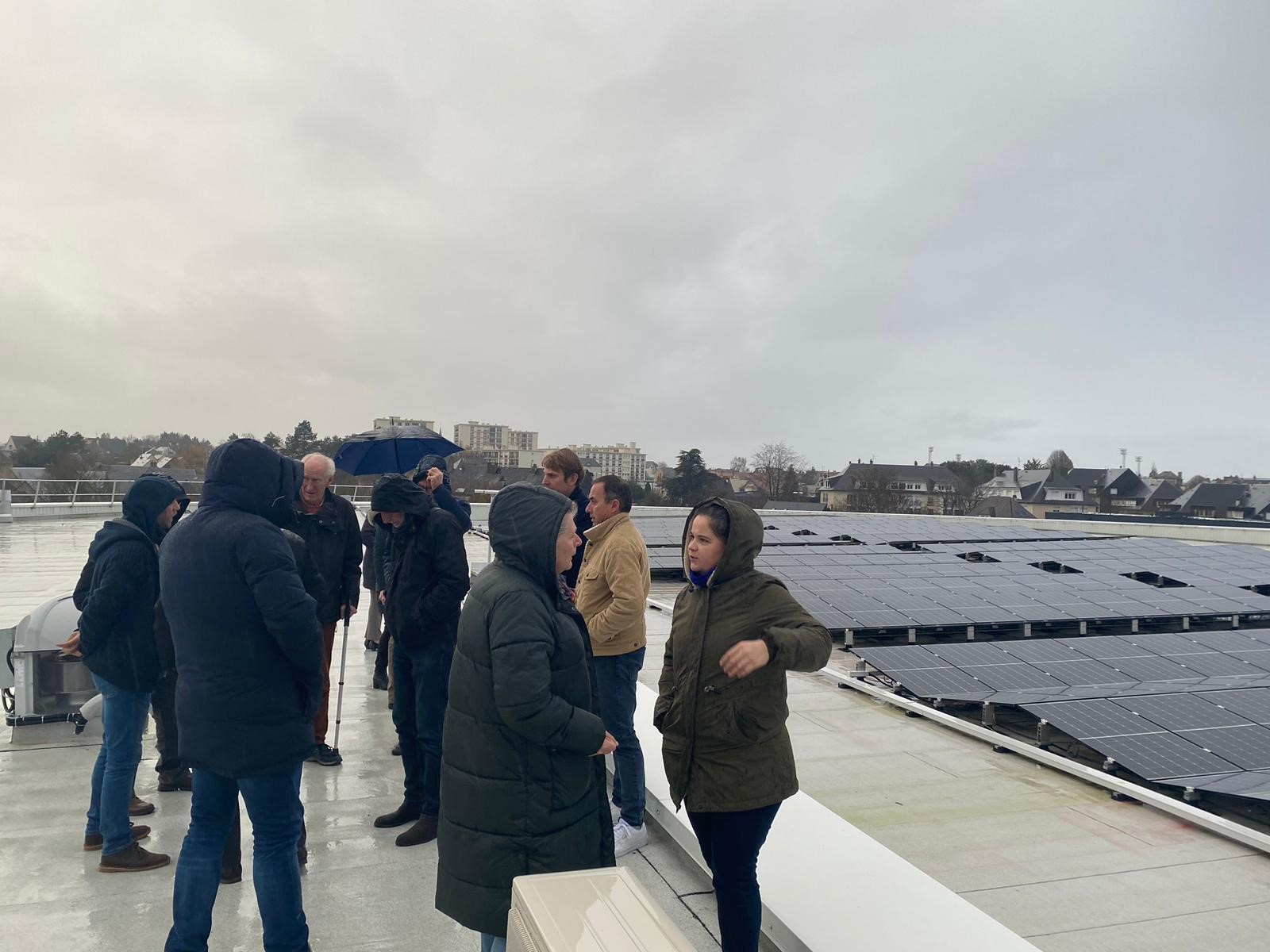 La visite des installations de production électrique du Palais des ...